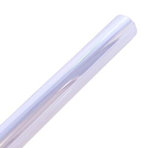 anapoliz clear cellophane wrap roll | 100’ ft. long x 16” in. wide | 2.3 mil thick crystal clear | gifts, baskets, arts & crafts, treats, wrapping | food grade specifications