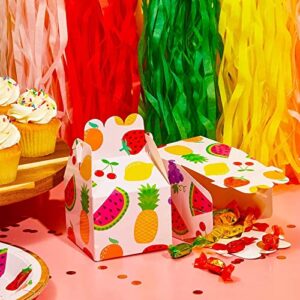 Sparkle and Bash 36 Pack Twotti Frutti Party Favor Boxes, 2nd Birthday Decorations (3.5 x 2.75 In)