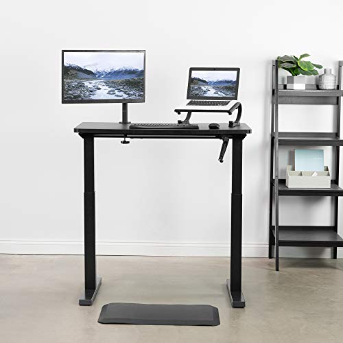 VIVO Anti-Fatigue 28 x 17 inch Comfort Mat for Standing Desks, Sit Stand Ergonomic Foot Support, MAT-F-V28D