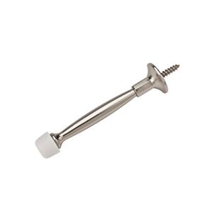 stanley hardware door stop rigid 4in satnickel 830147