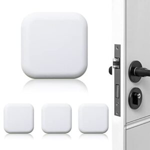 xoyozo door stoppers wall protector buffer guard doorknob door handle bumper self adhesive silencer soft rubber crash pad for home office