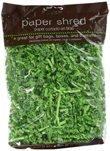 amscan paper shred, 2 oz, lime