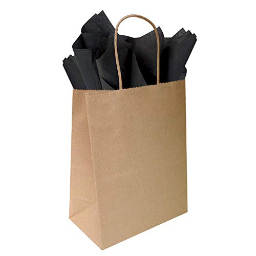 Flexicore Packaging | Gift Wrap Tissue Paper | Size: 15x20 | Acid Free (Black, 100 Sheets)