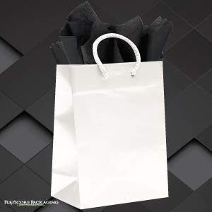 Flexicore Packaging | Gift Wrap Tissue Paper | Size: 15x20 | Acid Free (Black, 100 Sheets)