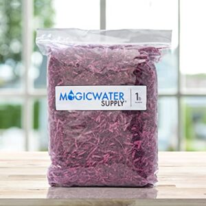 MagicWater Supply Crinkle Cut Paper Shred Filler (1 LB) for Gift Wrapping & Basket Filling - Burgundy