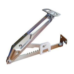 rok hardware ratchet headrest fitting for beds, desk lids, drafting tables, and drawing boards, steel