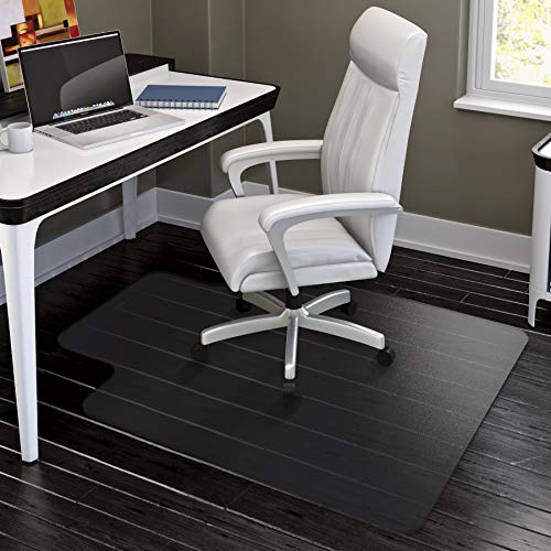 HYNAWIN Office Chair Mat for Hard Floors - 36''×47'',Heavy Duty Clear Wood/Tile Floor Protector PVC Transparent