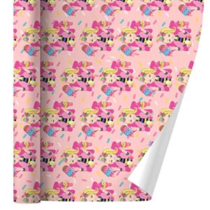 graphics & more jojo siwa sweet treats gift wrap wrapping paper rolls