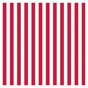 Stripe Printed Gift Wrap - 16' x 30", Red, 1 Pc