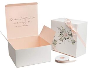 will you be my bridesmaid proposal box set of 6 – with will you be my maid of honor proposal box and matron of honor proposal box – 4 will you be my bridesmaid boxes for bridesmaid proposal gifts