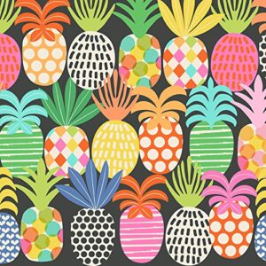 pineapple pop gift wrap flat sheet – 24″ x 6′