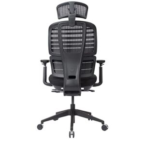 WorkPro® Momentum Ergonomic Mesh Active High-Back Chair, Black