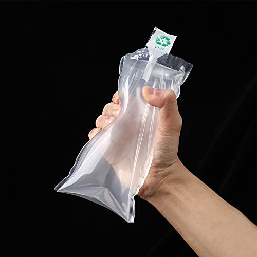 Chenshuo Packing Air Bags, Clear Plastic Inflatable Packaging Protective Bags, Air Inflatable Packaging Bags, 50 Pieces, 4 x 8 Inches