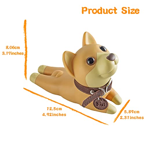 Omoojee Door Stopper, Cute Dog Door Stop, Decorative Door Wedge for Home and Office (3 pcs)