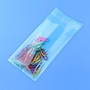 iMailer 1000 Pcs -4" x 6" Clear Plastic Cellophane Bags-1.4 mils Thick Self Sealing Cello Bags for Bakery, Cookies, Photo,Prints, A1 Cards, Envelopes