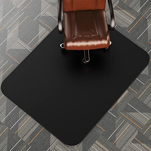 Office Chair Mat for Carpet, Hardwood and Tile Floor, 1/5" Thick Desk Chair Mat, 35" x 45" Anti-Slip Carpet Chair Mats for r Low/Medium Pile Carpets