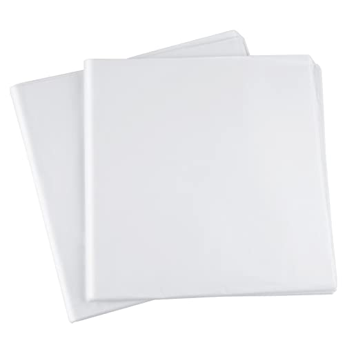 MIAHART 80 Sheets White Tissue Paper Bulk for Gift Wrapping 20x20 inch White Tissue Paper Squares for Gift Bags Packaging Birthday Holidays Christmas Easter Halloween Floral and DIY Crafts