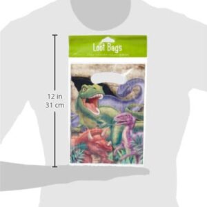 Creative Converting Dino Blast 8 Count Party Favor Loot Bags