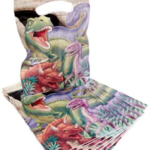 Creative Converting Dino Blast 8 Count Party Favor Loot Bags