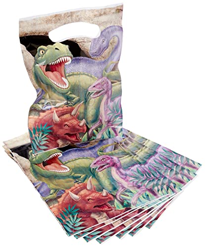 Creative Converting Dino Blast 8 Count Party Favor Loot Bags