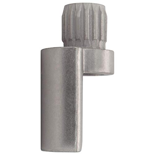 Nuk3y Door Saver 3 III Hinge Pin Stop for Residential Doors Fits All 3" to 4-1/2" Hinges (Satin Nickel)