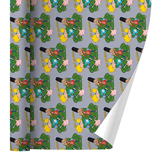 GRAPHICS & MORE Hey Arnold! Chips on Couch Gift Wrap Wrapping Paper Rolls