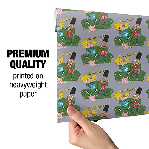 GRAPHICS & MORE Hey Arnold! Chips on Couch Gift Wrap Wrapping Paper Rolls