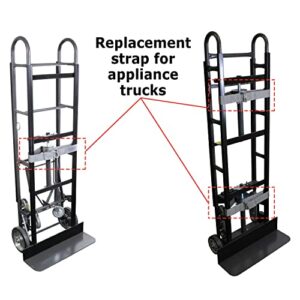 US Cargo Control Appliance Truck Replacement Strap - for Use with US Cargo Control Steel Appliance Track with Single or Double Auto Recoil