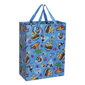 12 Pcs Kids gift bags, Large, Medium and Small Gift Bags Assortment for Birthday, Party Favors, celebrate (Assorted Sizes)