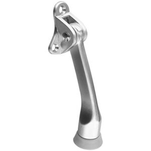 national hardware n273-532 door stops, 4″, satin chrome