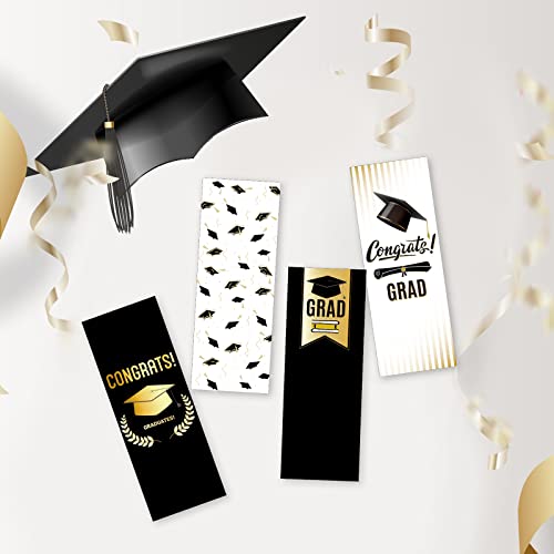 100 Pack 2023 Graduation Silverware Bags Graduation Kraft Paper Utensil Cutlery Holders, Class of 2023 Graduation Party Supplies for College Senior High School Congrats Grad Centerpiece Table Decor