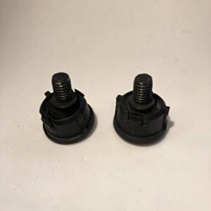 Herman Miller New Set of 2 Aeron Chair Seat Bolts Hip Pivot Bolt Screws UAE00M-BK - (Open Box)