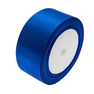 ATRBB 25 Yards 1-1/2 inch Wide Satin Ribbon Perfect for Wedding,Handmade Bows and Gift Wrapping(Royal Blue)