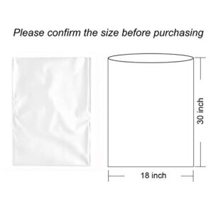 Morepack Cellophane Bags,18x30 Inch 20PCS Cellophane/Cello Wrap for Gift Baskets, Clear Basket Bags