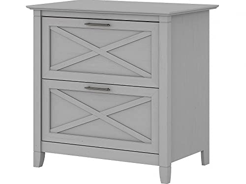 Bush Key West 2 Drawer Lateral File Cabinet, Cape Cod Gray