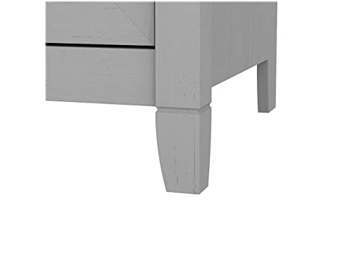 Bush Key West 2 Drawer Lateral File Cabinet, Cape Cod Gray