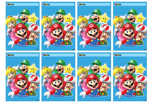 Super Mario Brothers Plastic Loot Bags | 8 ct.