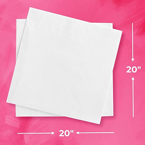 White Tissue Paper for Gift Bags Bulk,20 x 20 inch Sheets, 100 Sheets, Gift Tissue Paper for Packaging,White Tissue Paper Bulk Pack , Wrapping Tissue Paper,100 Sheets of 20" X 20" White Tissue Paper