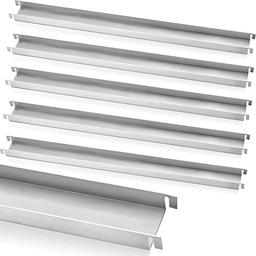 Lateral Front to Back File Rails Front to Back File Bar Rails Hanging File Rails Filing Cabinet Parts Stainless Steel File Drawer Rails 15.76 Inches Long (6 Pieces)