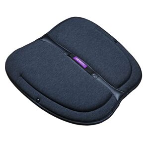 newsty gel seat cushion, upgraded foldable office chair seat cushion orthopedic car seat cushion for back, coccyx, & tailbone pain relief expecially for long sitting