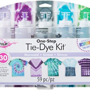 TULIP Fabric Dye 37934 Fdy Lg Mermaid 5-Color 4Oz Kit, Detailed