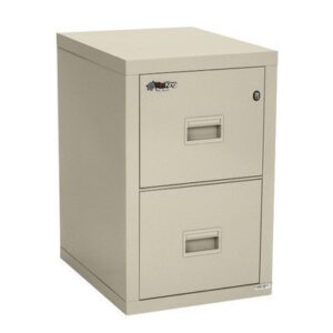 fireproof 2-drawer vertical file finish: parchment