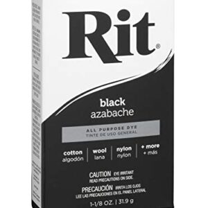 Rit Dye Powdered Fabric Dye, Black