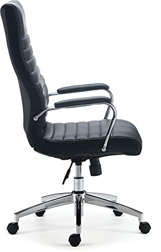 Staples 24328572 Bentura Bonded Leather Managers Chair Black (53234)