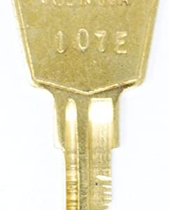 HON 107E File Cabinet Replacement Keys: 2 Keys