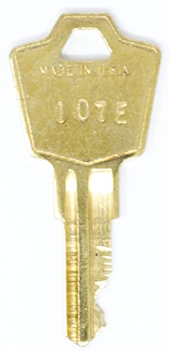 HON 107E File Cabinet Replacement Keys: 2 Keys