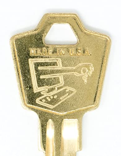 HON 107E File Cabinet Replacement Keys: 2 Keys