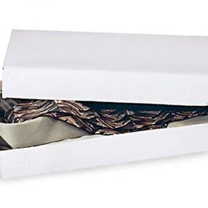 ALEF 14" x 9.5" x 2" White Shirt Gift Wrap Boxes with Lids (10-Pack)