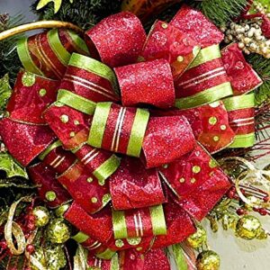 Pro Bow - The Hand Bow Maker (Large), Patented - Make Custom 3 Ribbon Bows for Holiday Wreaths and More