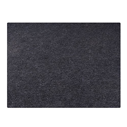 Office Chair Mat Under The Desk Mat Protect Wood Floor,Reduce Noise,Absorbent Material,Waterproof Layer,Anti-Slip,Durable and Machine Washable (Chair Mat: 36inches x 48inches)